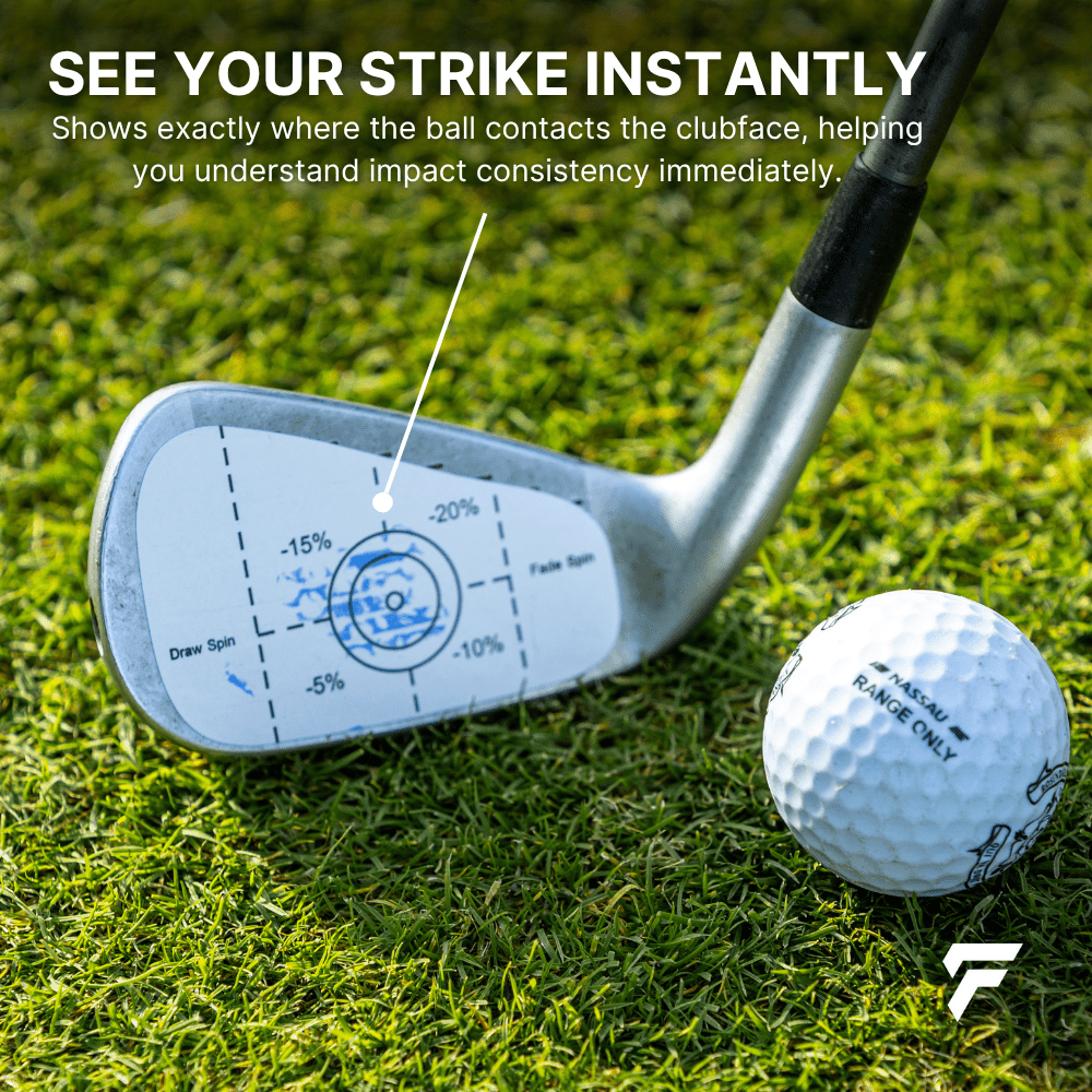 Golf Impact Stickers | See Contact and Strike the Sweet Spot – FinalPutt