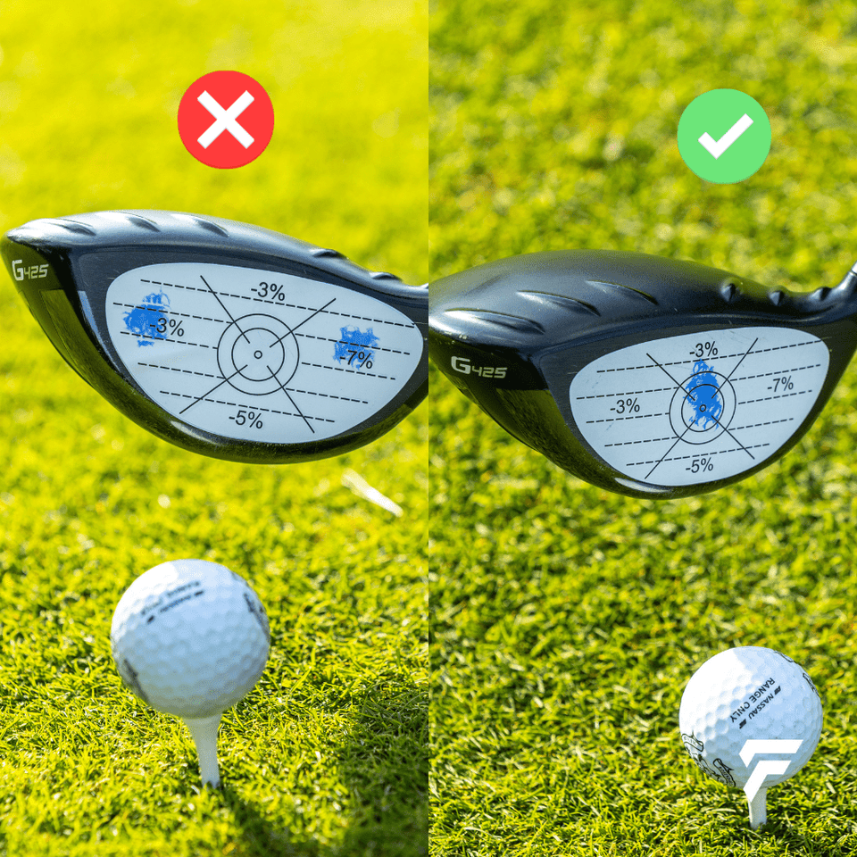 Golf Impact Stickers | See Contact and Strike the Sweet Spot – FinalPutt