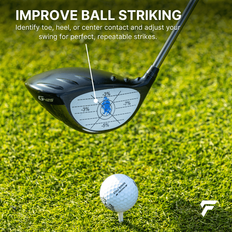 Golf Impact Stickers | See Contact and Strike the Sweet Spot – FinalPutt